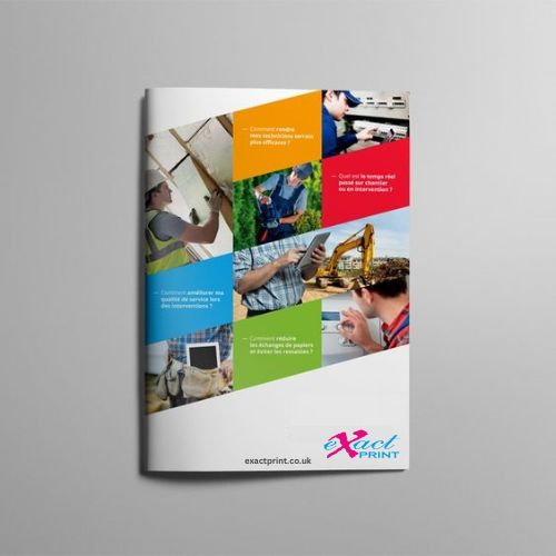 A4 Stapled Brochure Printing London | Exact print