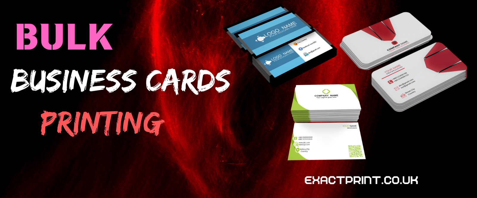 Design Tips for Effective Bulk Business Cards Printing - Exact Print